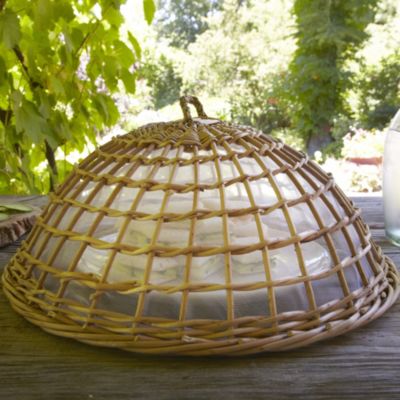 Wicker Food Cloche | Lakeland