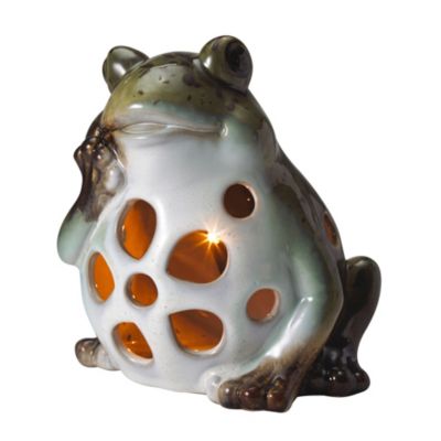 Ceramic Solar Frog | Lakeland