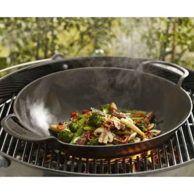 Weber® Gourmet Barbecue Wok | Lakeland