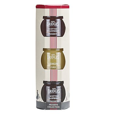Mrs Bridges Mini Preserves Gift Set 3 x 42g | Lakeland