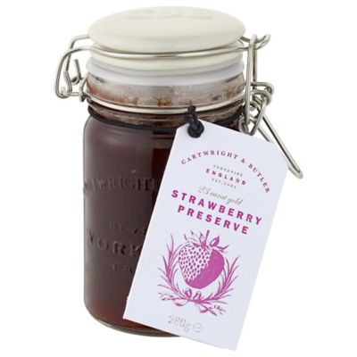 Cartwright & Butler Strawberry Jam With Gold Flakes | Lakeland
