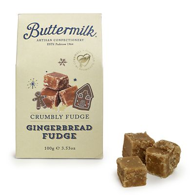 Buttermilk Gingerbread Fudge 100g | Lakeland