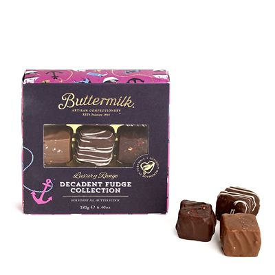 Buttermilk Decadent Fudge Collection 180g | Lakeland
