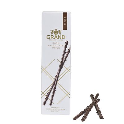 Grand Belgium Dark Chocolate Twigs 75g | Lakeland