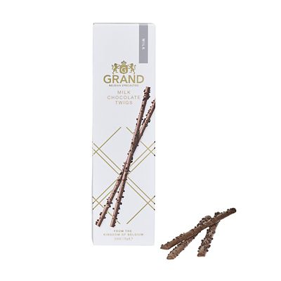 Grand Belgium Milk Chocolate Twigs 75g | Lakeland
