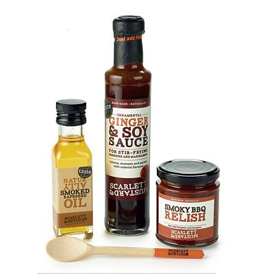 Scarlett & Mustard BBQ Condiments x3 | Lakeland
