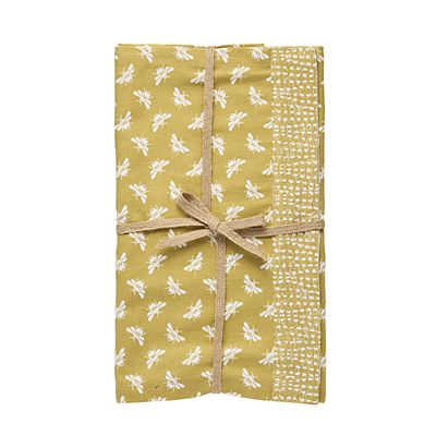 Walton & Co. Bee Table Runner Yellow 180 x 40cm | Lakeland