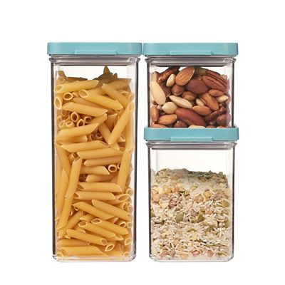 Mepal Omnia 3-Piece Food Storage Container Set Nordic Green | Lakeland