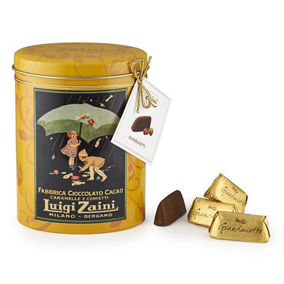 Zaini Gianduiotti Hazelnut Chocolates Tin 186g | Lakeland