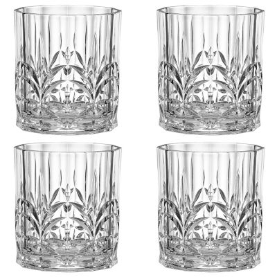 Crystal Look Acrylic Tumbler Set of 4 Lakeland