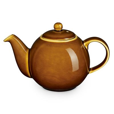 London Pottery Brown Globe Teapot – 6 Cup | Lakeland