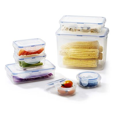 Lock & Lock 7-Piece Food Storage Container Set | Lakeland