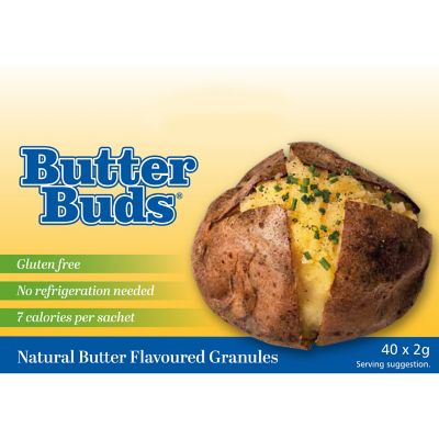 Butter Buds Sachets Of Dried Low Fat Butter 40 x 2g. | Lakeland