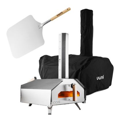 Ooni Pro Multi-Fuel Pizza Oven with Cover & Peel Bundle | Lakeland
