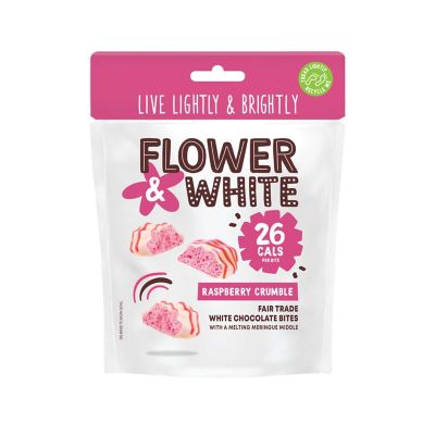 Flower and White Raspberry Meringue Bites | Lakeland