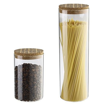 Typhoon 2 Glass Food Storage Canisters Set | Lakeland