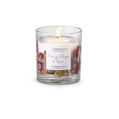 Stoneglow Candles Nutmeg, Ginger & Spice Candle Tumbler | Lakeland