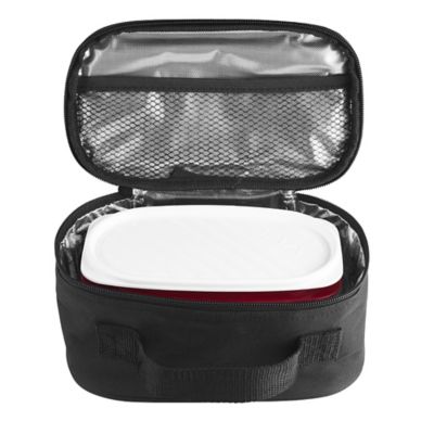Tatay Urban Mini Lunch Bag with Food Container – Black | Lakeland