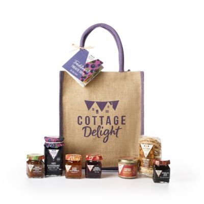 Cottage Delight Traditional Treats Tote Hamper | Lakeland