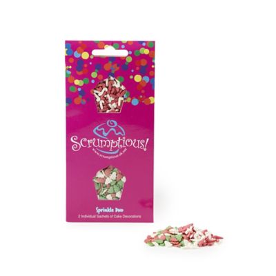 Scrumptious Sprinkles Trees and Candy Canes Sprinkles Duo 2 x 15g ...