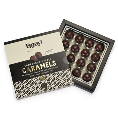 Enjoy Vegan Salted Caramels 144g | Lakeland