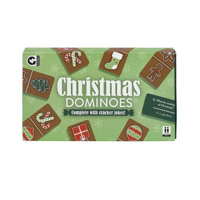 Christmas Dominoes with Jokes Table Game | Lakeland