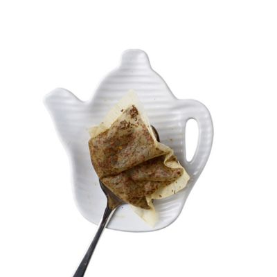 Lakeland White Porcelain Tea Bag Rest | Lakeland
