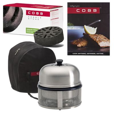 Cobb Premier Barbecue with Cobble Stones and Cook Book Bundle | Lakeland