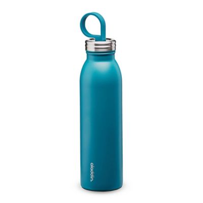 Aladdin Steel Water Bottle Aqua Blue 550ml | Lakeland
