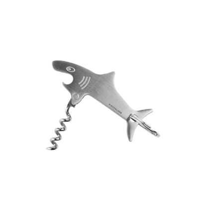 Kikkerland Shark Key Ring with Bottle Opener and Corkscrew | Lakeland