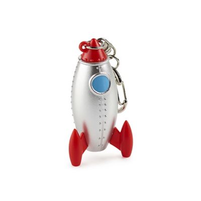Kikkerland Rocket Keychain Key Ring | Lakeland