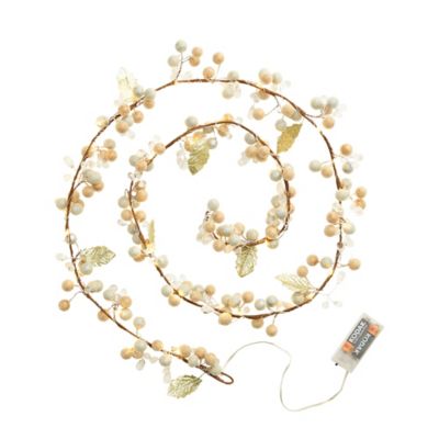 Frosted Berry LED Light Garland | Lakeland