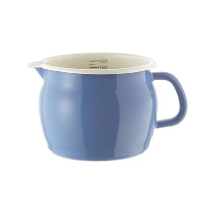 Great British Bake Off Blue Enamelware Jug 1.2L | Lakeland