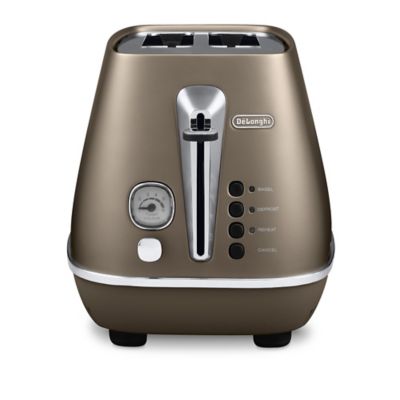 Delonghi Distinta Future Bronze 2 Slice Toaster | Lakeland