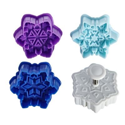 4 Snowflake Cookie Cutters | Lakeland