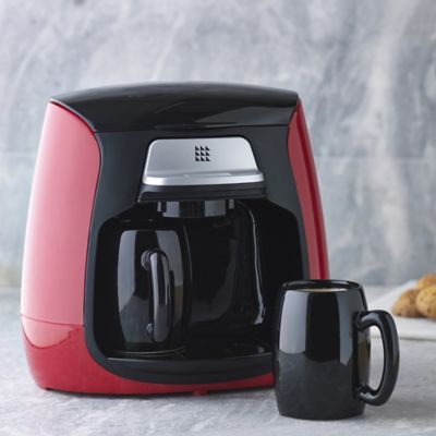 Lakeland Red 2-Cup Compact Filter Coffee Machine | Lakeland