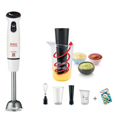 Tefal Infiny Force & Sauce Mixer Hand Blender Set | Lakeland
