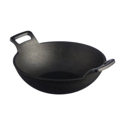 Typhoon Pre-Seasoned 20cm Cast Iron Balti Dish | Lakeland