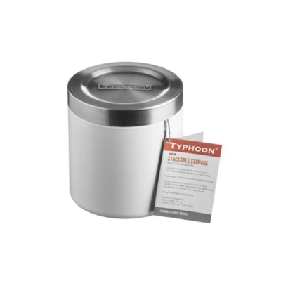 Typhoon Hudson Small White Storage Tin | Lakeland