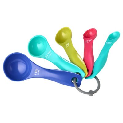 Colourworks Measuring Spoon Set, 5 Pieces | Lakeland