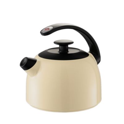 Wesco Whistling Water Kettle 2L, Almond | Lakeland