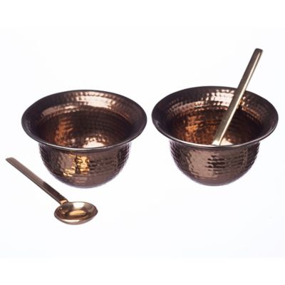 Just Slate Copper Condiment Set | Lakeland
