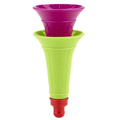Silly Cones Reusable Ice Cream Cones x2 | Lakeland