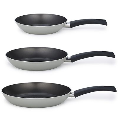 Lakeland 3 Piece Frying Pan Set - 20cm 24cm 28cm | Lakeland