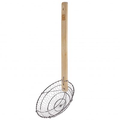 School of Wok Spider Strainer with Bamboo Handle | Lakeland