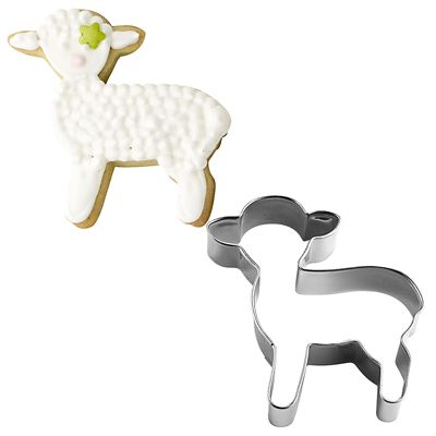 Lamb Stainless Steel Easter Cookie Cutter | Lakeland