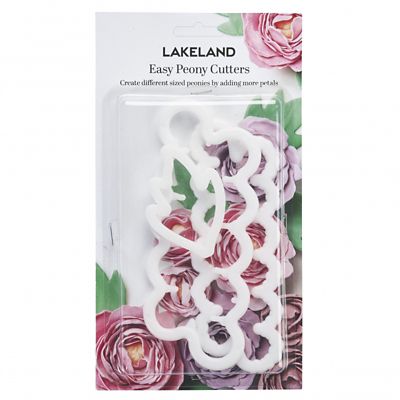 Easy Peony Petal & Leaf Cutter Set | Lakeland
