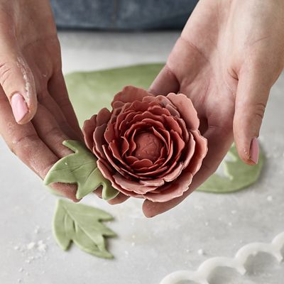 Easy Peony Petal & Leaf Cutter Set | Lakeland