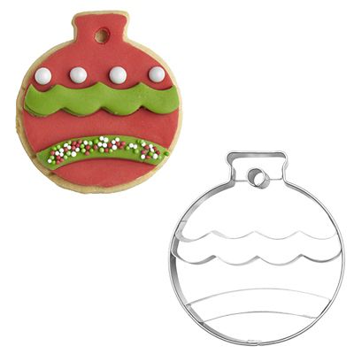 Christmas Bauble Cookie Cutter 6.5cm | Lakeland