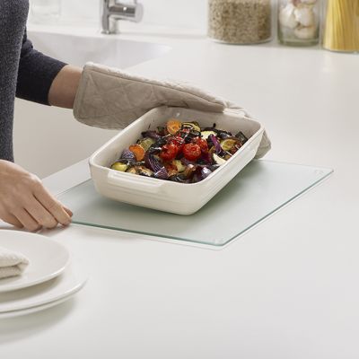 Joseph Joseph Clear Glass Worktop Saver Large | Lakeland